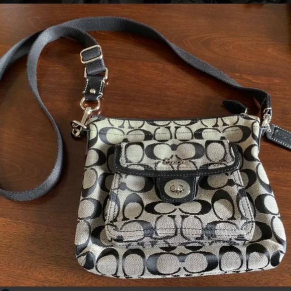 Coach | Bags | Coach Classic Pattern Cloth Bag | Poshmark